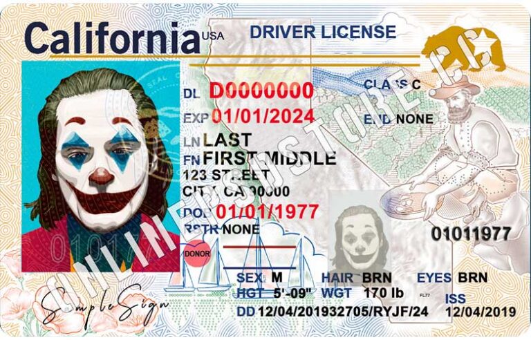 California DL USA | Download new editable PSD templates