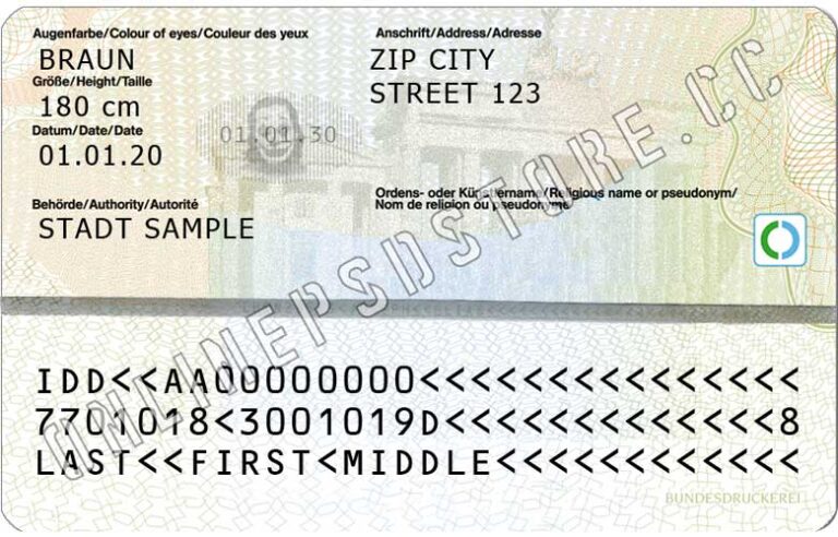 Germany ID | Download new editable PSD templates