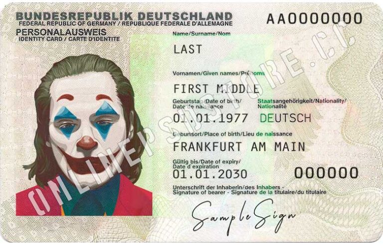 Germany ID | Download new editable PSD templates