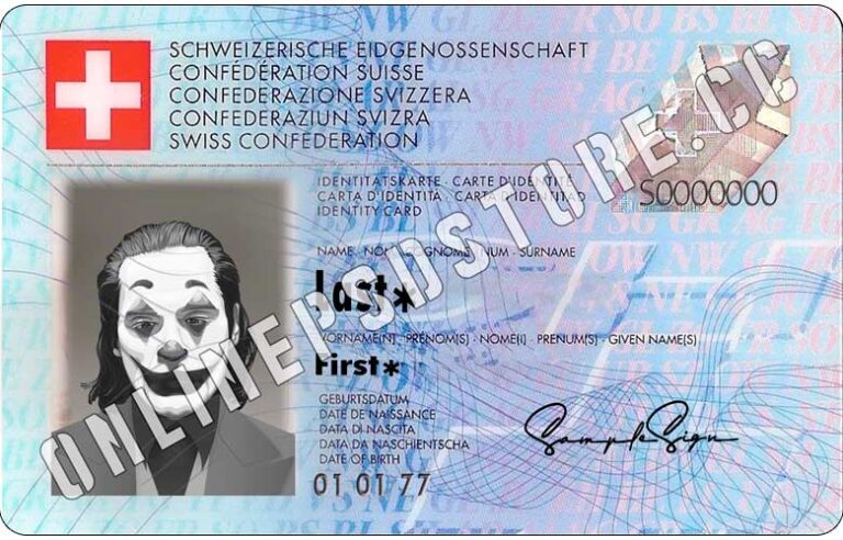 Switzerland ID | Download new editable PSD templates