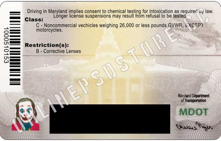 Maryland DL USA | Download new editable PSD templates