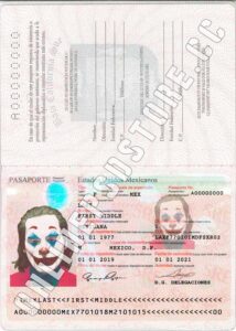 Mexico Passport | Download new editable PSD templates