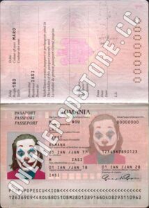 Romania Passport | Download new editable PSD templates