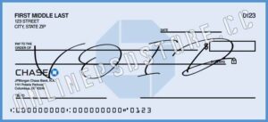 Chase Voided Check | Download new editable PSD templates